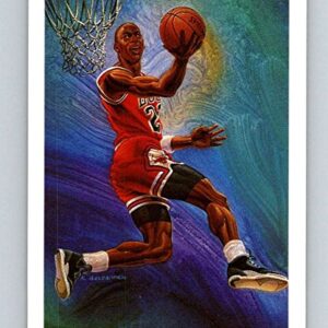 1990-91 Hoops Basketball #358 Michael Jordan Chicago Bulls TC