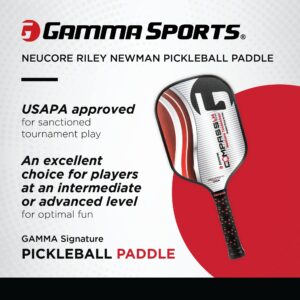 GAMMA Sports Compass LH NeuCore Pickleball Paddle, Graphite Power Surface and Honeycomb Grip, Compass Two-Handed