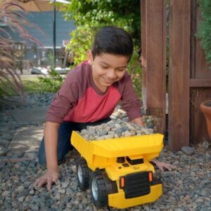 Xtreme Power Dump Truck - Motorized Extreme Construction Vehicle Truck for Boys & Kids Who Love Building Toys – Load Up Dirt, Toys, Wood, Rocks – Indoor & Outdoor Play – Spring Summer Fall Winter