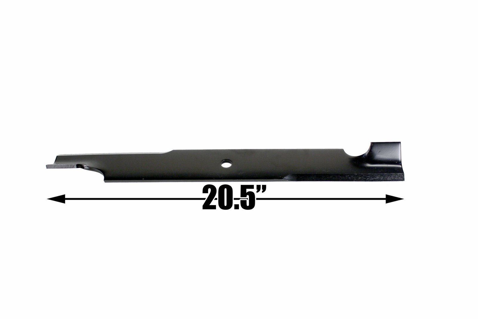 USA Mower Blades U13276BP (6) High-Lift for Ariens 08979600 Toro 105-7718 108-1123 Length 20-1/2 in. Width 2-1/2 in. Thickness .250 in. Center Hole 5/8 in. 60 in. Deck