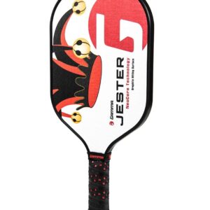 GAMMA Sports Jester NeuCore Pickleball Paddle, Graphite Power Surface and Honeycomb Grip, Jester Finesse