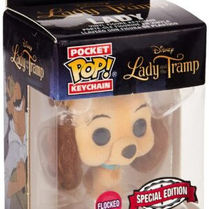 Lady & The Tramp Pocket Pop! Keychain Lady (Flocked) [Exclusive]