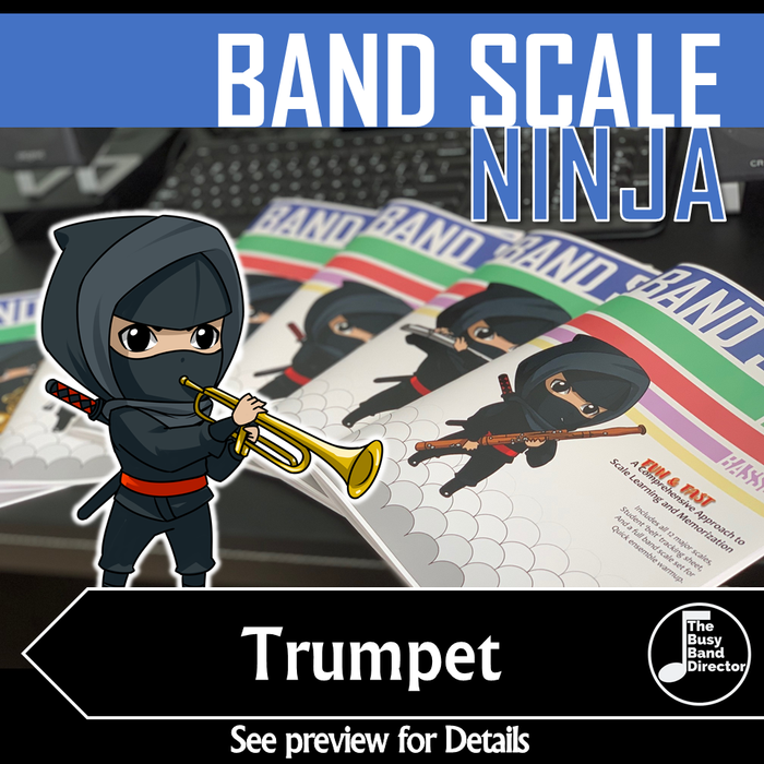 Trumpet Scale Ninja - Major Scale Workbook