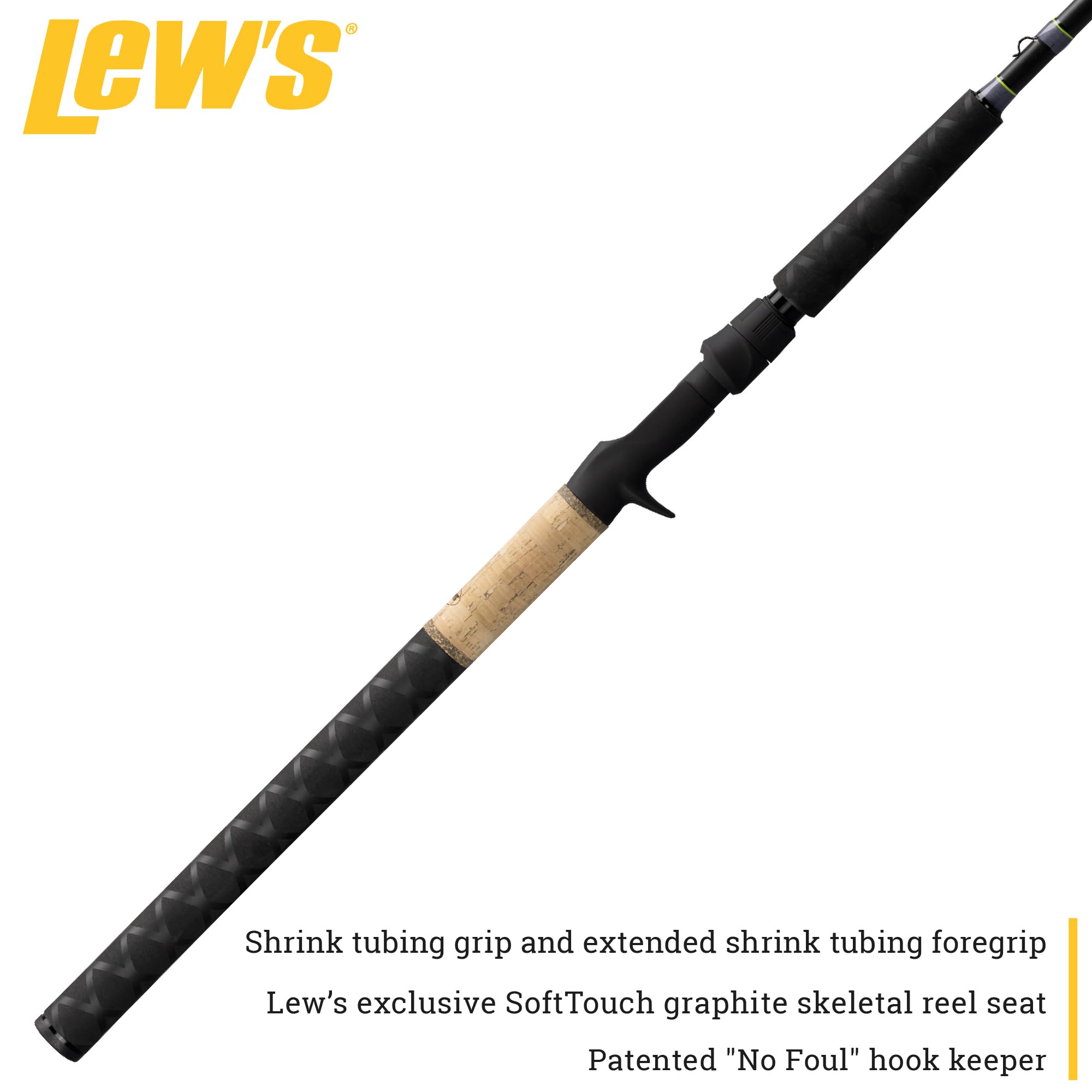 Lew's Speed Stick 10'6"-2 Medium Flat Line Trolling Walleye Rod