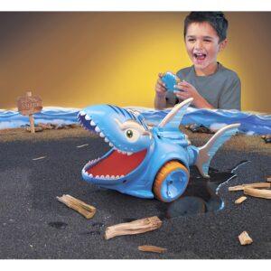 Little Tikes Shark Strike RC Remote Control Toy Car, Multicolor