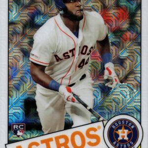 2020 Topps 1985 Silver Chrome Baseball #85C-16 Yordan Alvarez Rookie Card