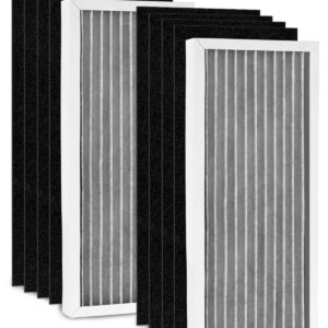 04383 Filter Replacement Compatible with Hamilton Beach 04383, 04384, 04385 Air Purifier, 2 True HEPA Filter & 8 Carbon Filters, Part# 990051000