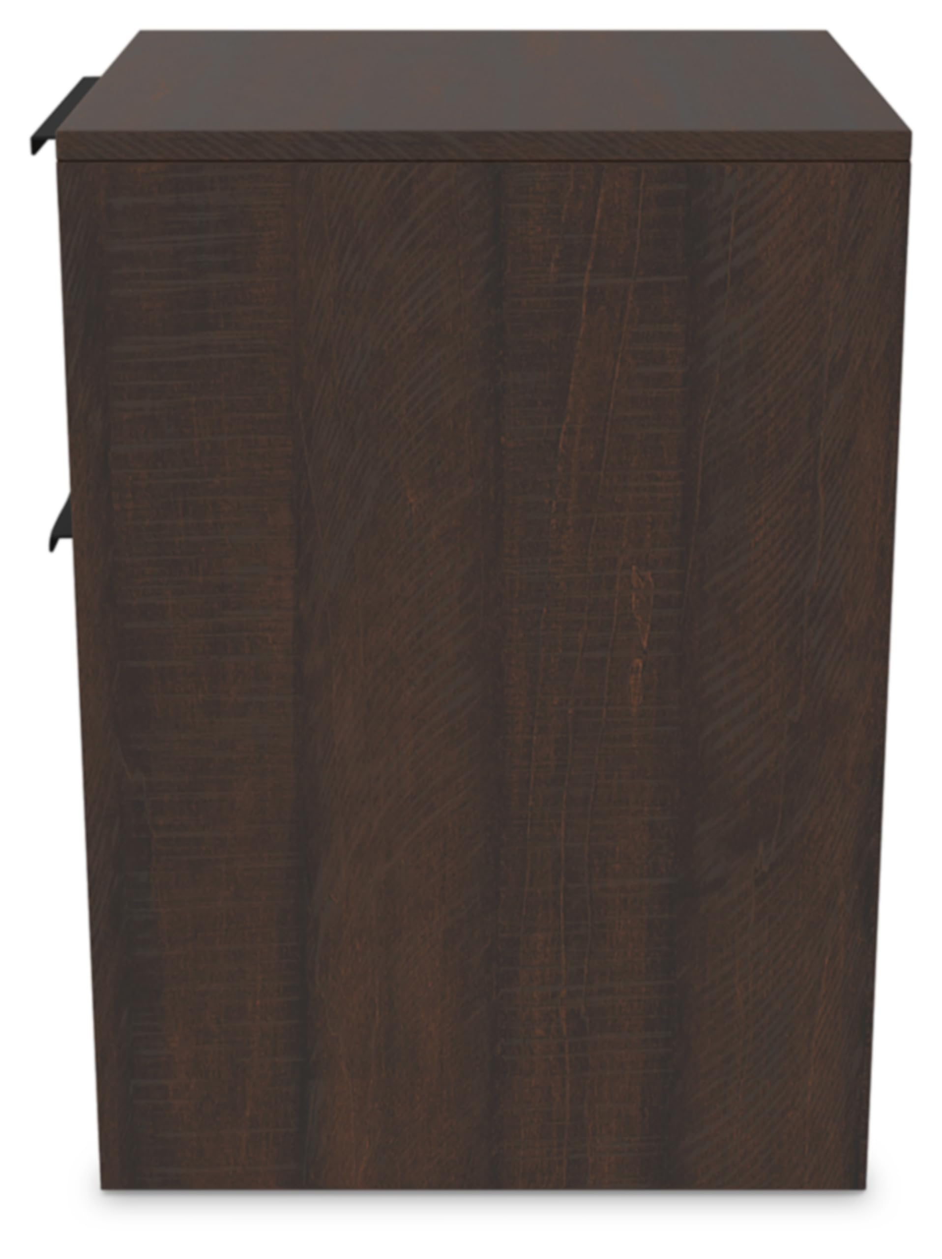 Signature Design by Ashley Arlenbry Modern Filing Cabinet with 2 Drawers, Weathered Oak Gray