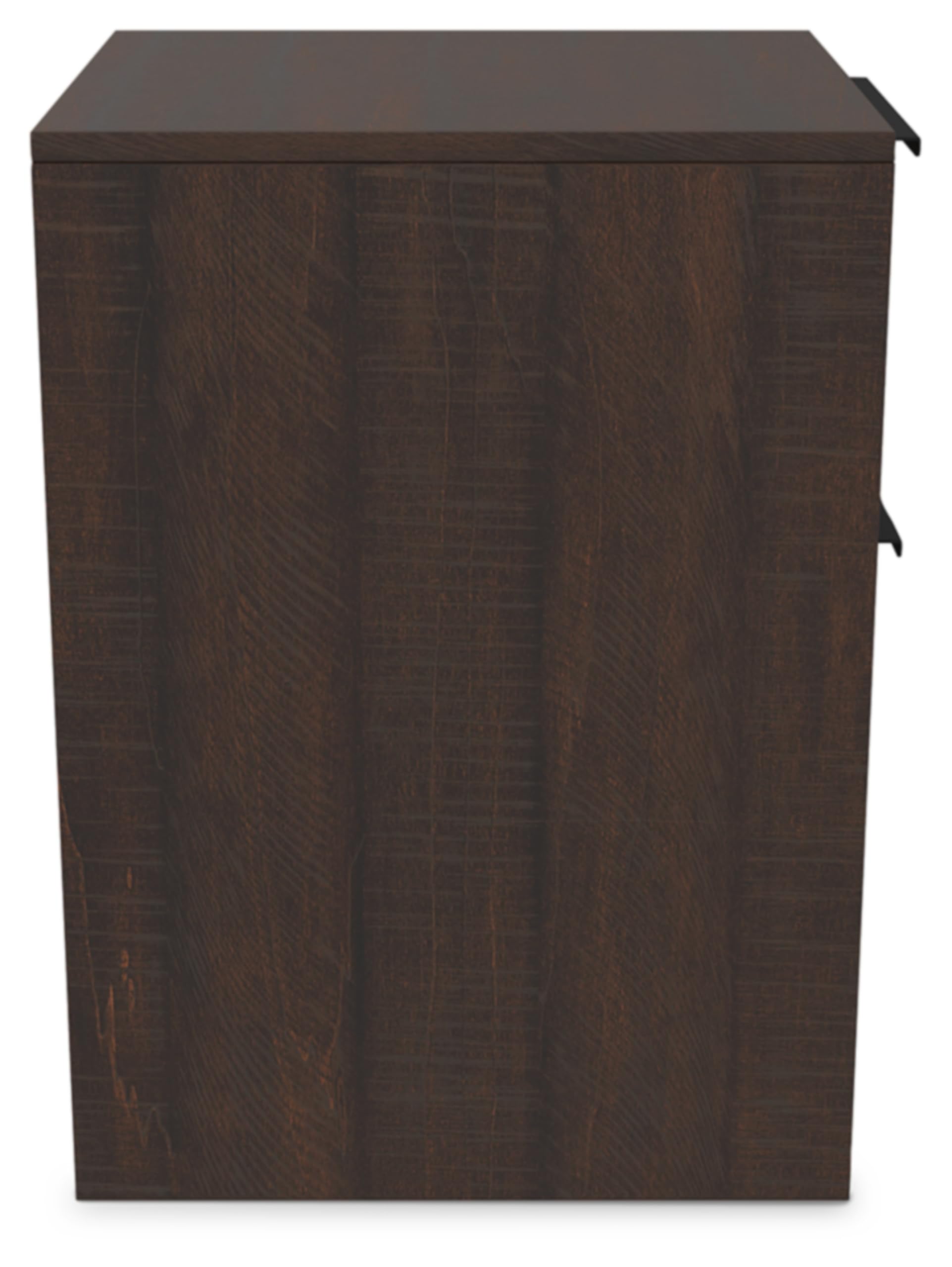 Signature Design by Ashley Arlenbry Modern Filing Cabinet with 2 Drawers, Weathered Oak Gray