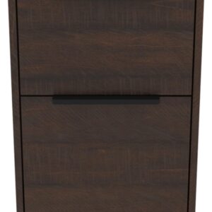 Signature Design by Ashley Arlenbry Modern Filing Cabinet with 2 Drawers, Weathered Oak Gray