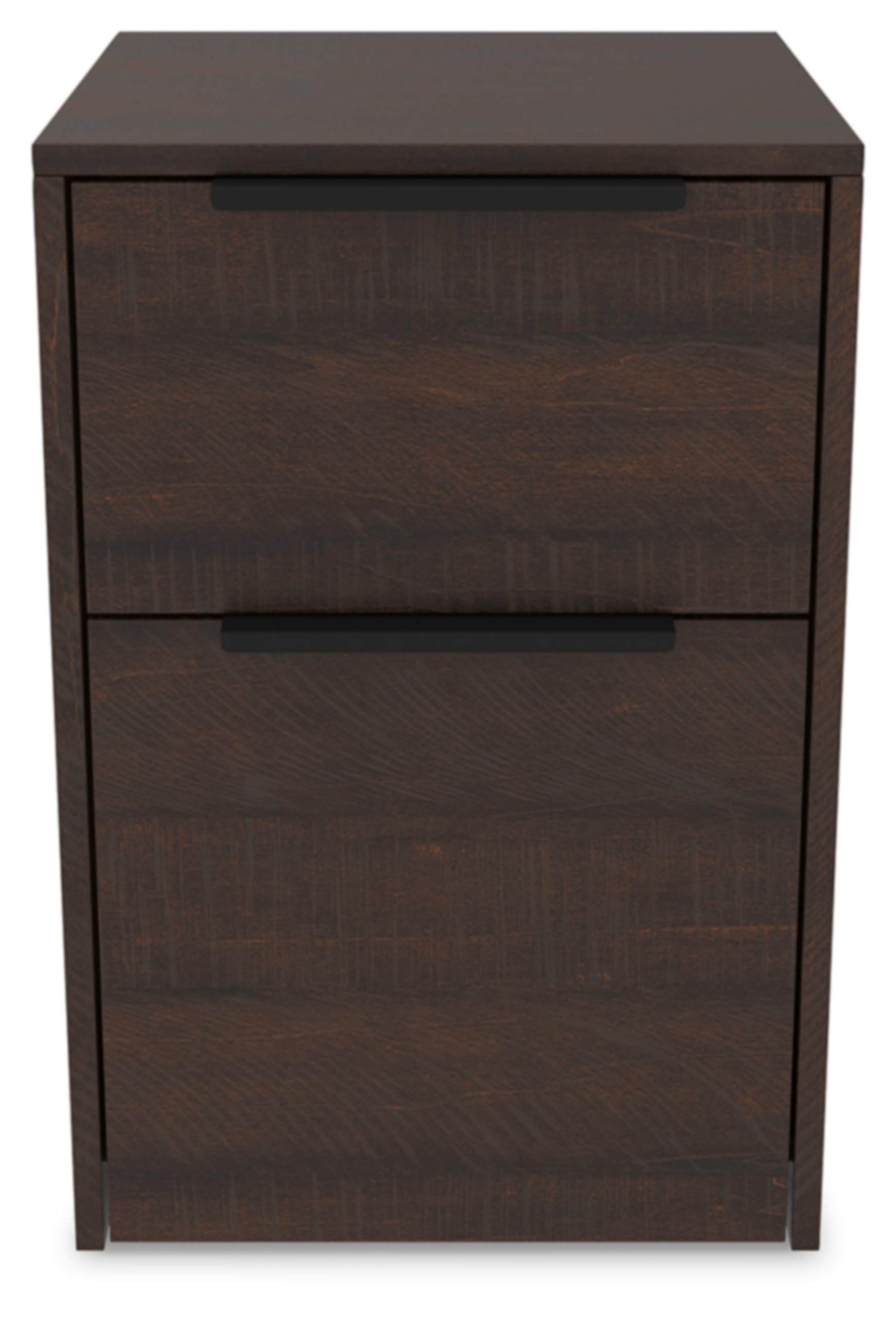 Signature Design by Ashley Arlenbry Modern Filing Cabinet with 2 Drawers, Weathered Oak Gray