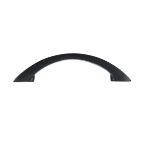 Iron Valley - 4" C2C Arch Cabinet Pull Handle - (10 Pack) - Cast Iron - Black