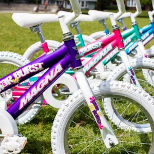 Dynacraft Childrens Bike Star Burst Bicycle 16" Wheel Exercise, Play, Gift Bicycle for Girls, Boys Ride Outside