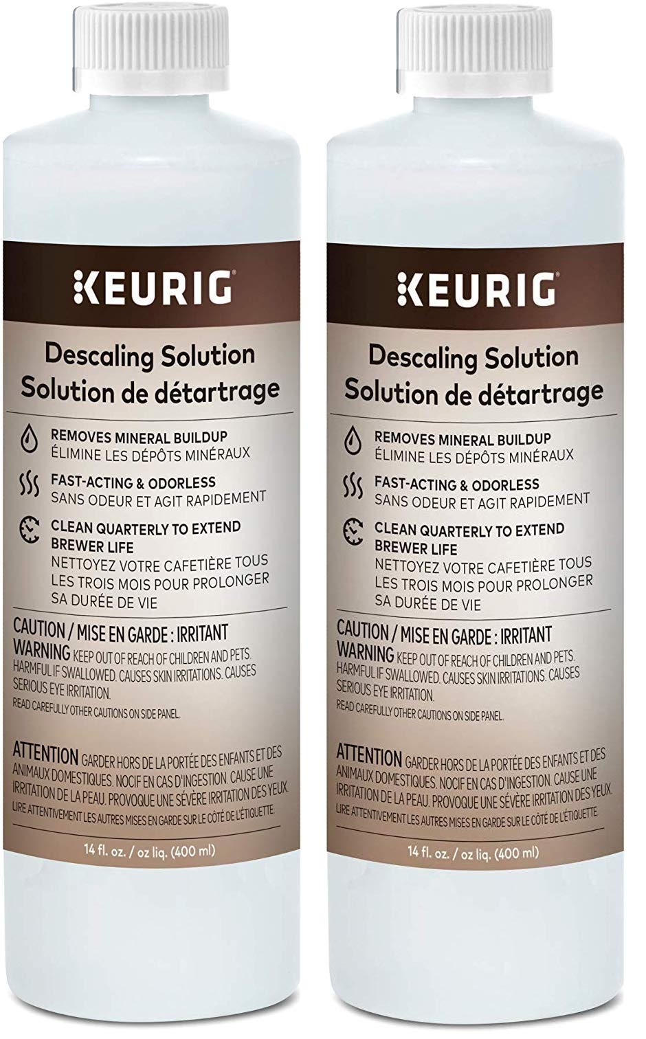 Keurig Descaling Solution Brewer Cleaner, Includes 28 oz. Descaling Solution, Compatible with Keurig Classic/1.0 & 2.0 K-Cup Pod Coffee Makers (28 Oz)