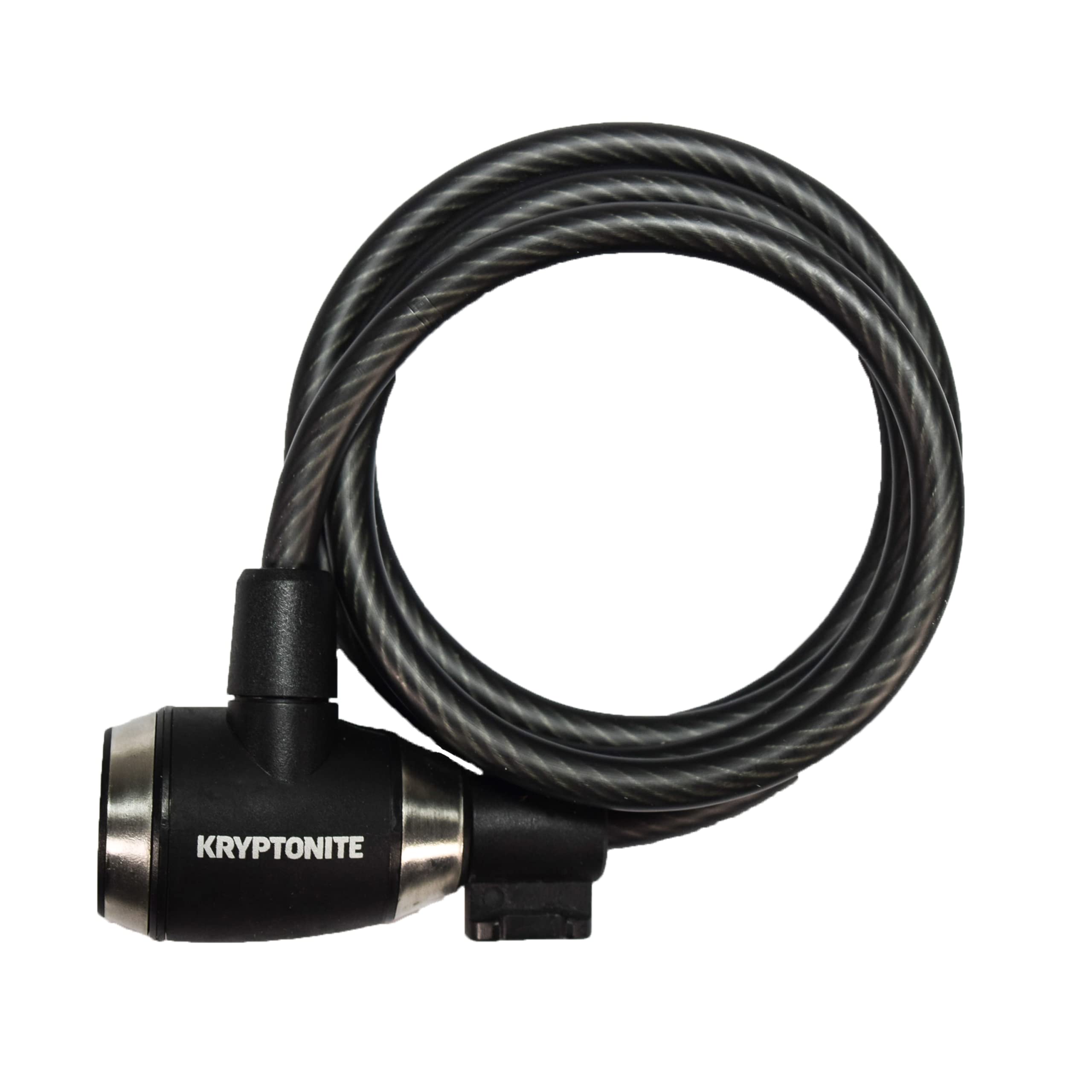 Kryptonite KryptoFlex 815 8mm Key Cable Bicycle Lock, Black