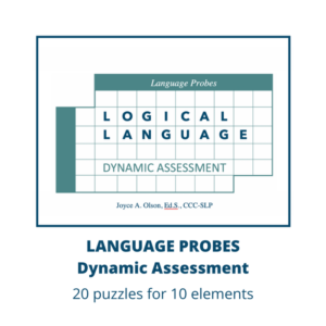 logical language: dynamic assessment language probes