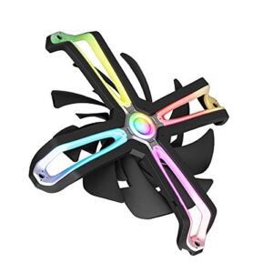 Zalman SF140 RGB Computer Fan, 140mm High Performance Cooling Fan for Gaming PC with Biomimetics, 140mm