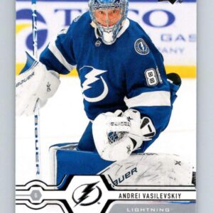 2019-20 Upper Deck #272 Andrei Vasilevskiy Tampa Bay Lightning Hockey Card