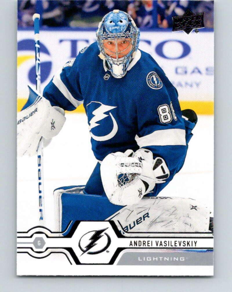 2019-20 Upper Deck #272 Andrei Vasilevskiy Tampa Bay Lightning Hockey Card