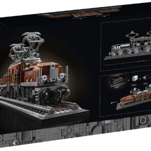 LEGO Crocodile Locomotive 10277 Building Kit; Recreate The Iconic Crocodile Locomotive with This Train Model; Makes a Great Gift Idea for Train Enthusiasts Lovers (1,271 Pieces)