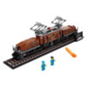 LEGO Crocodile Locomotive 10277 Building Kit; Recreate The Iconic Crocodile Locomotive with This Train Model; Makes a Great Gift Idea for Train Enthusiasts Lovers (1,271 Pieces)