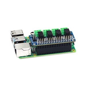 Relay 4 Zero 3V 4 Channel Relay Shield for Raspberry Pi, Relay HAT Expansion Relay Board for Raspberry Pi 4B/3B+/3B/2B/B+/A+/Zero and Zero W | Power Relay Module for Raspberry Pi