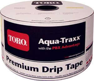 5/8 inch, 6 mil, 8 inch, 0.17 gpm/100ft, 10,000ft, toro aqua-traxx ea5060817