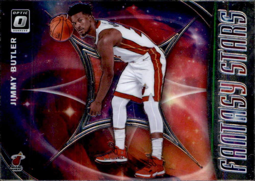 2019-20 Donruss Optic Fantasy Stars #12 Jimmy Butler Miami Heat Basketball Card