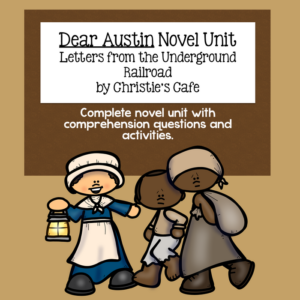 dear austin novel unit