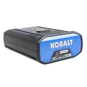 Kobalt 40-Volt Max 2.5-Amps Rechargeable Lithium Ion (Li-Ion) Cordless Power Equipment Battery