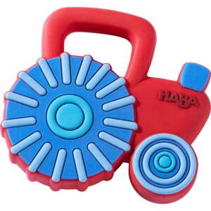 haba tractor silicone teether