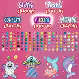 Crayola 120 Crayons in Specialty Colors, Coloring Set, Gift for Kids, Ages 4, 5, 6, 7 (52-3452)