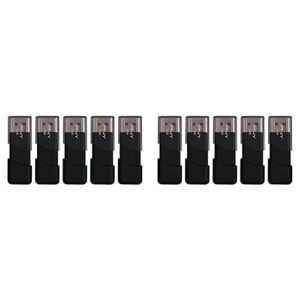 pny attache usb 2.0 flash drive, 32gb / black / 5 pack (p-fd32gx5att03-mp) with pny attache usb 2.0 flash drive, 16gb / black / 5 pack