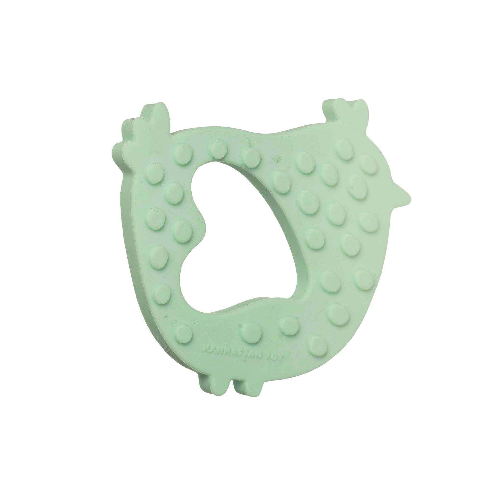 Manhattan Toy Chick Textured Silicone Teether Multi