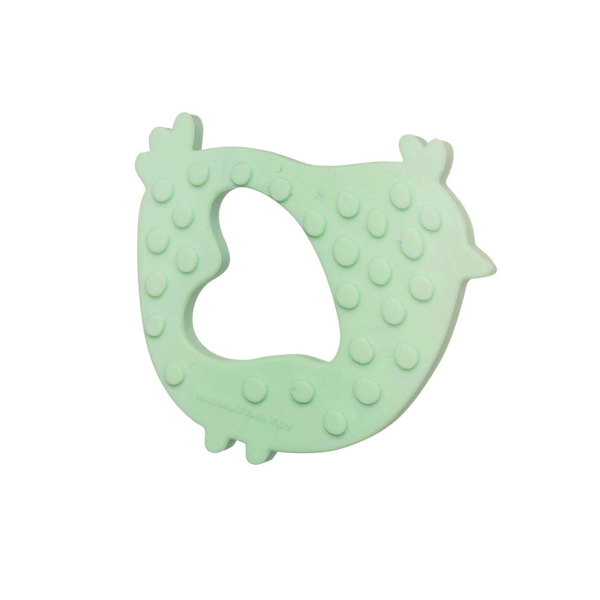 Manhattan Toy Chick Textured Silicone Teether Multi