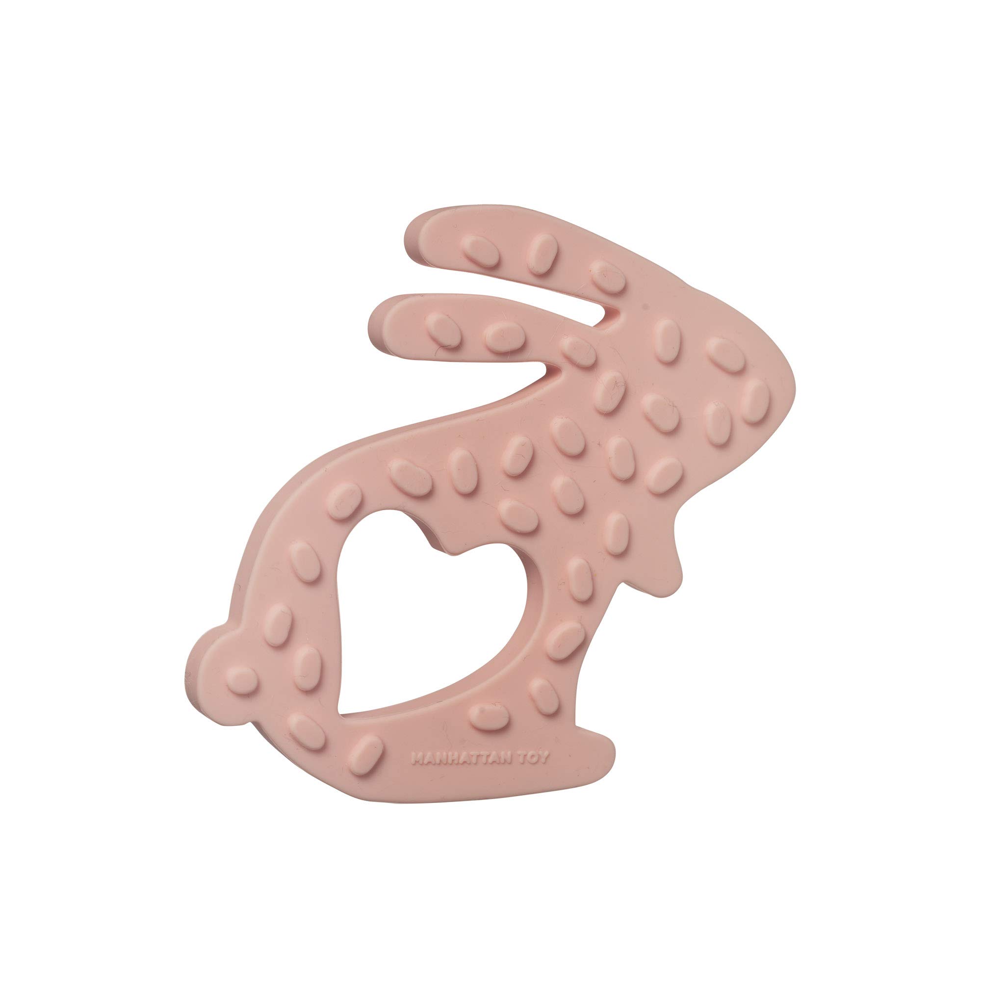 Manhattan Toy Bunny Textured Silicone Teether