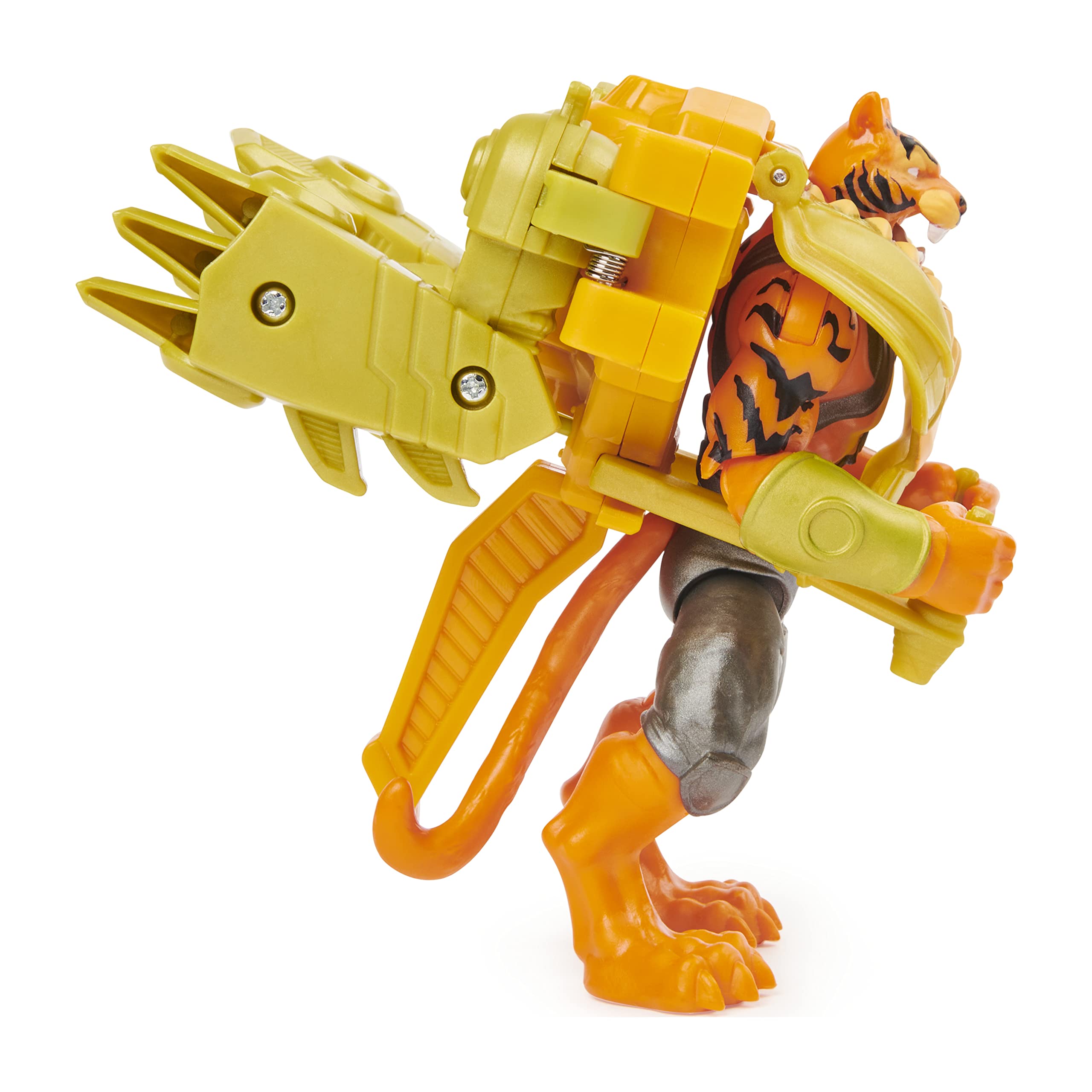 Batman 4-inch Bronze Tiger Mega Gear Deluxe Action Figure with Transforming Armor