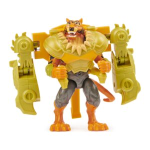 Batman 4-inch Bronze Tiger Mega Gear Deluxe Action Figure with Transforming Armor