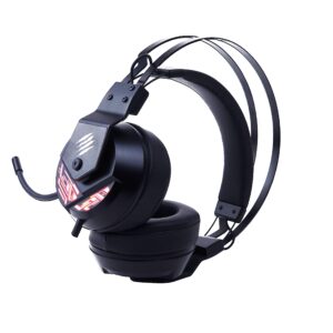 mad catz the authentic f.r.e.q. 4 gaming headset - black