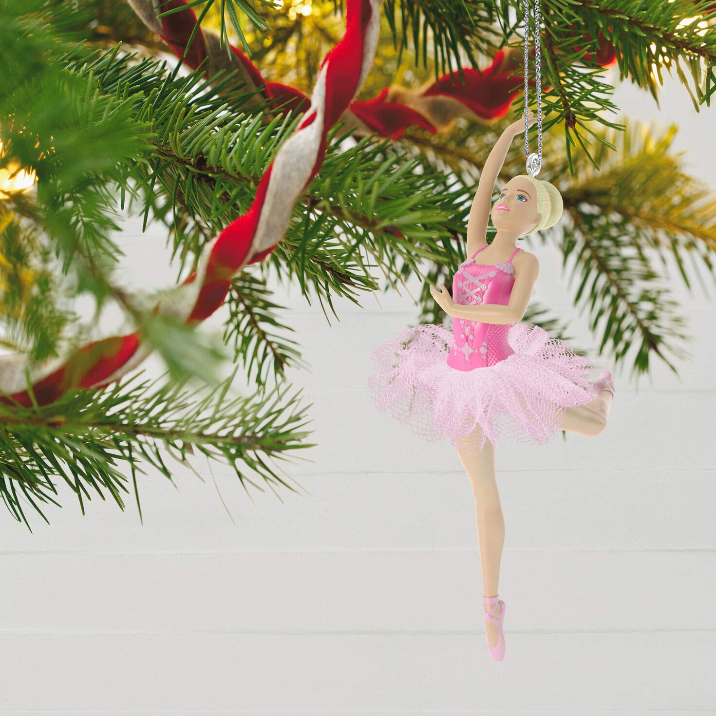 Hallmark Keepsake Christmas Ornament 2020, Barbie Beautiful Ballerina (1599QXI2561)