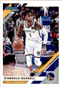 2019-20 donruss #21 d'angelo russell nm-mt warriors