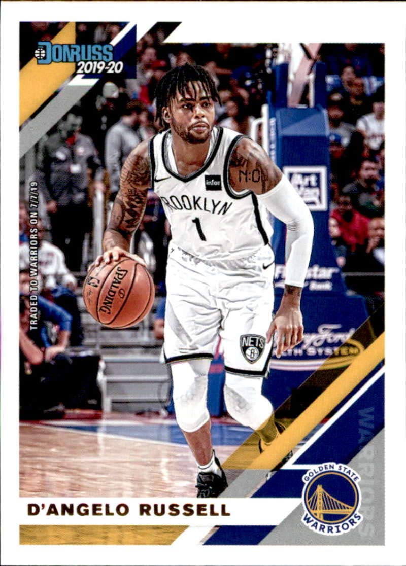 2019-20 Donruss #21 D'Angelo Russell NM-MT Warriors