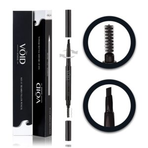 void homme beard pencil filler for men (black) instant beard pen kit for fuller beard, easy beard pen liner, beard filler pencil for beard filling pen kit & beard marker, waterproof beard pencil