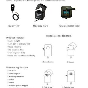 YHDC Hall Split core Current Sensor HSTS016L 20A/2.5±0.625V 1%