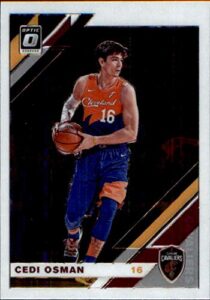 2019-20 donruss optic #114 cedi osman cleveland cavaliers basketball card