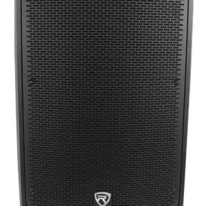 Rockville Titan 15 15" 2000w Powered DJ PA Speaker/Bluetooth/DSP/Wireless Link, Black