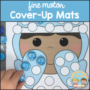 fine motor cover-up mats