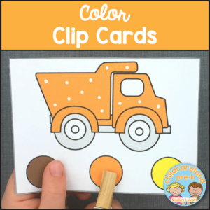 color clip cards