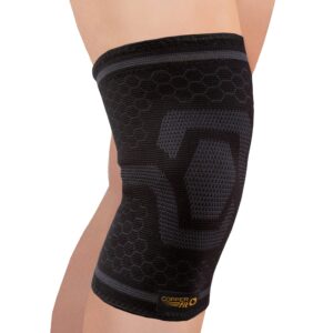 copper fit ice knee compression sleeve for knee pain, inflammation, joint pain relief, meniscus, acl, arthritis, - walking, running, workout -- knee compression support for men and women