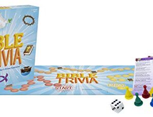 Bible Trivia by Pressman - The Game of Knowledge & Divine Inspiration, Multi Color